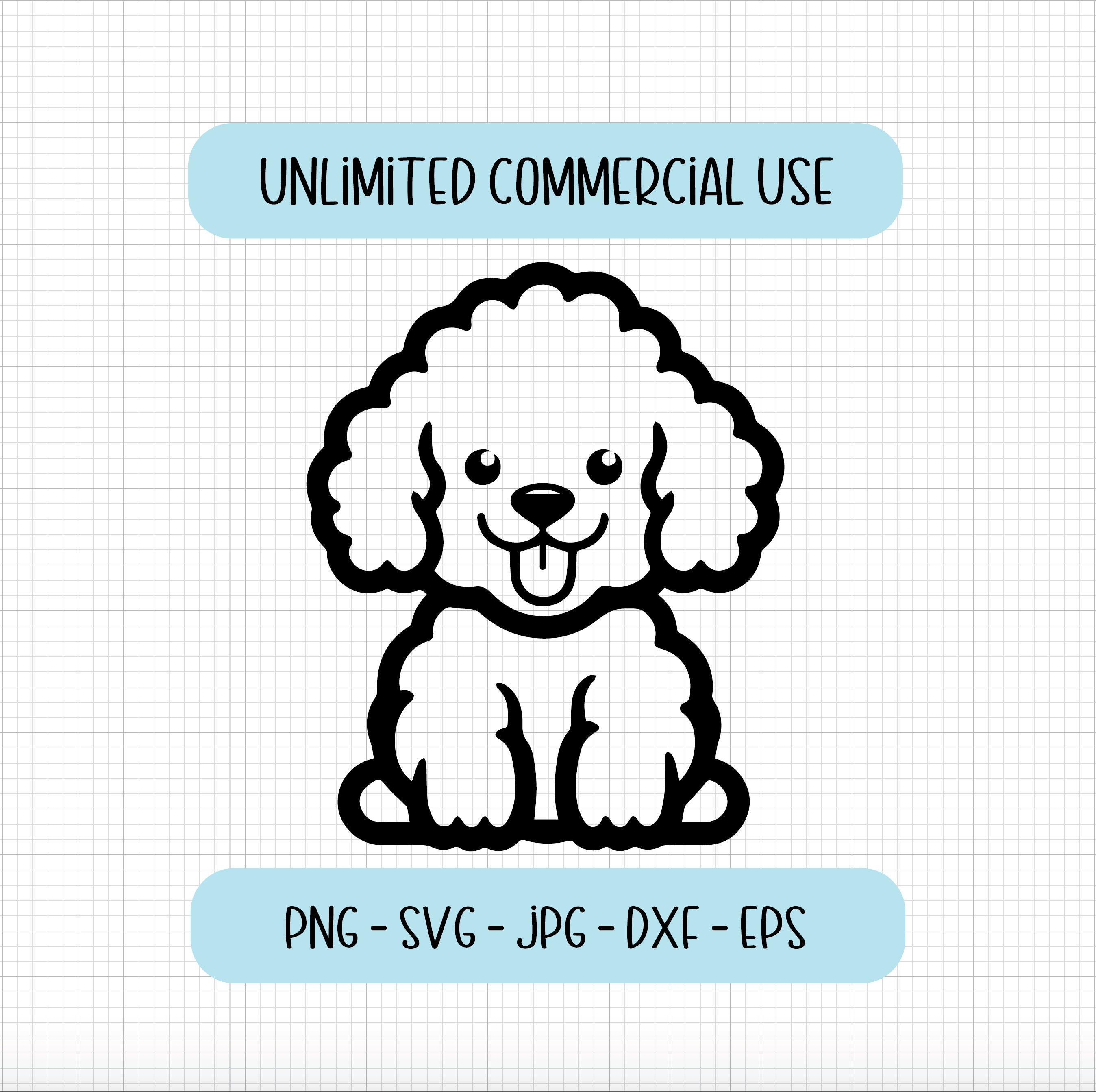 Cute Little Poodle SVG Digital Download! Poodle Cut Files, Cricut Svg ...