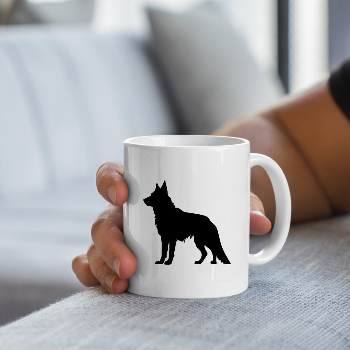 German Shepherd SVG, German Shepherd Silhouette, Cute German Shepherd ...
