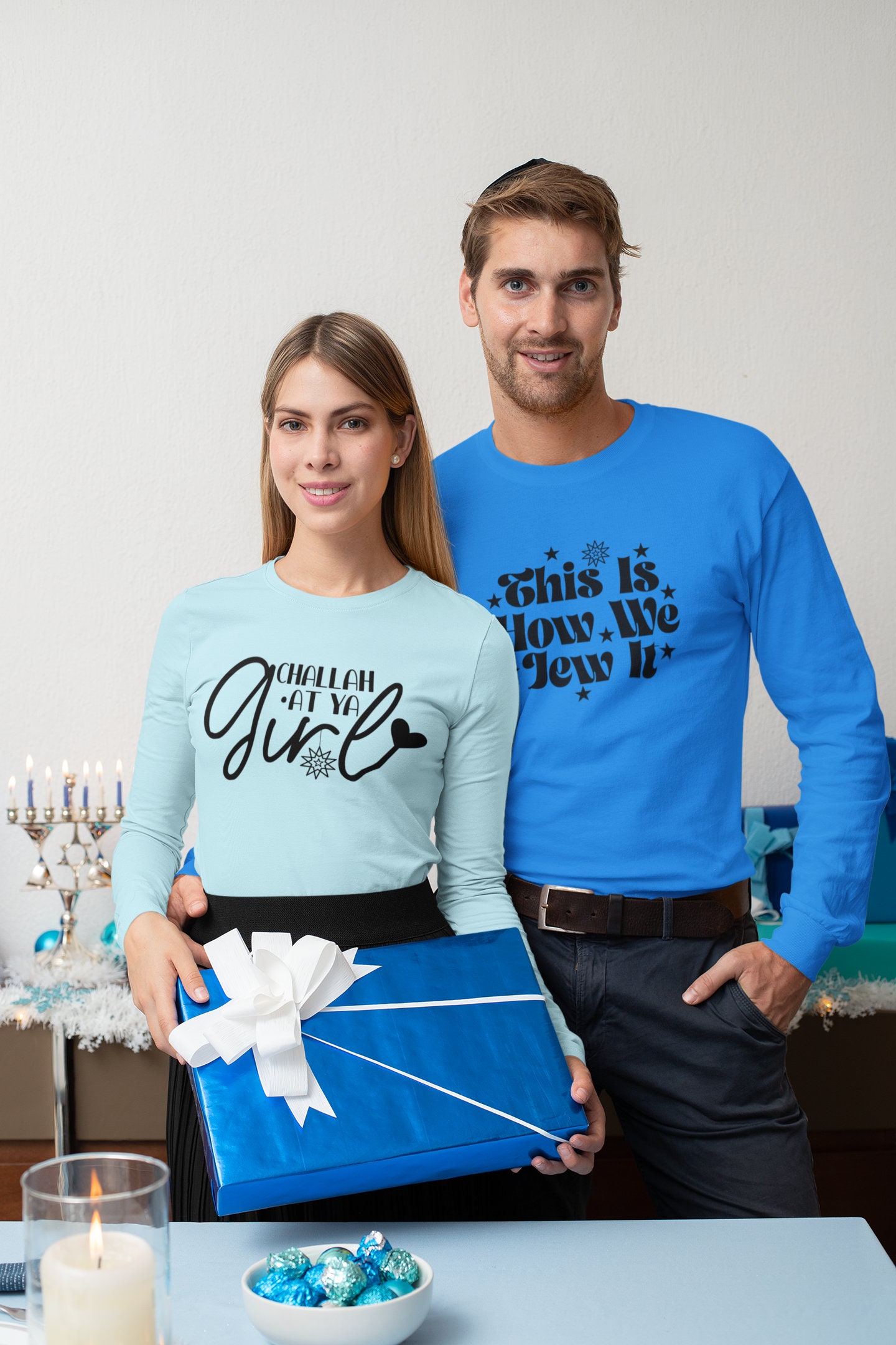 Funny Hanukkah SVG PNG Bundle - Menorah Svg, Dreidel Svg, Jewish Svg ...