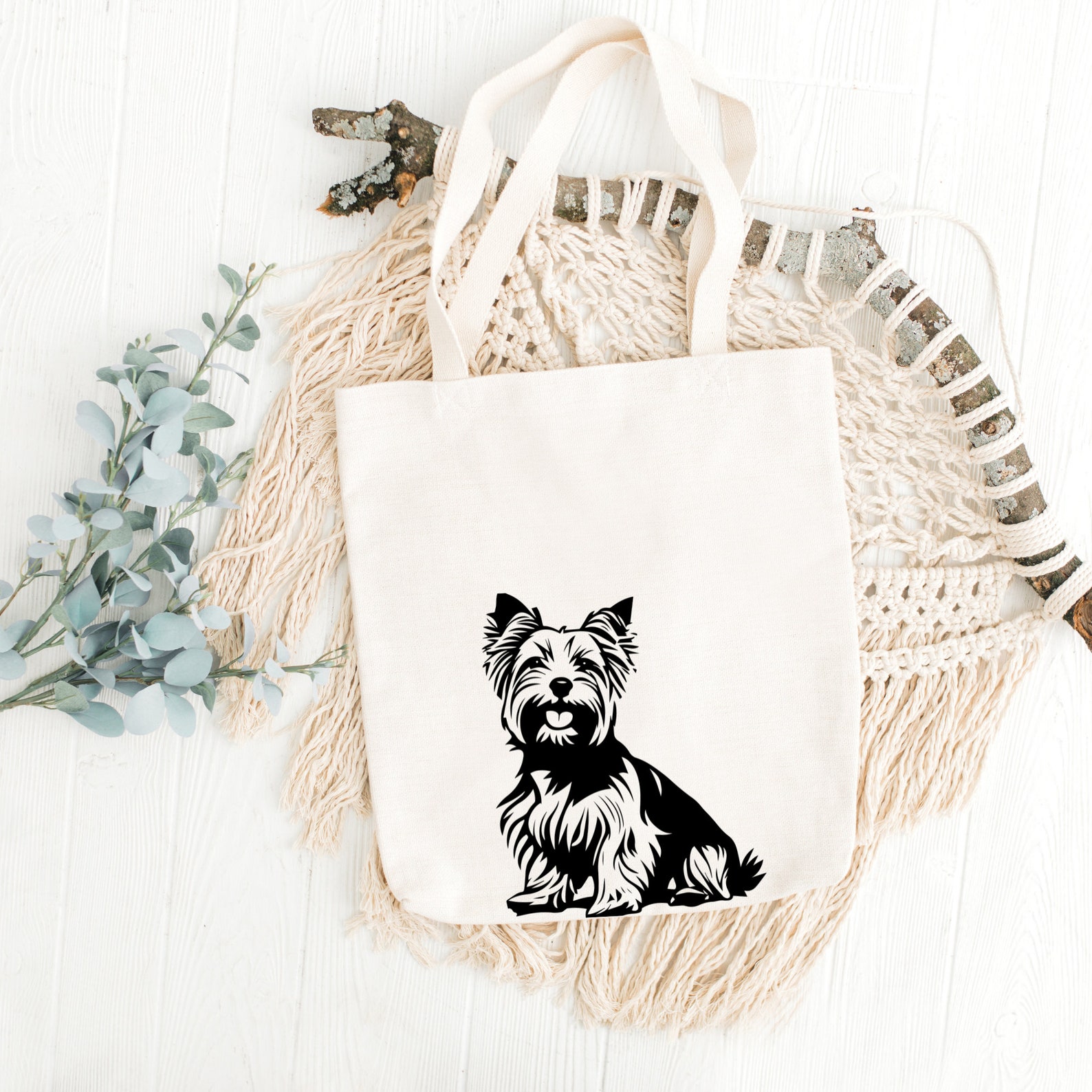 Yorkie SVG, Yorkie PNG, Yorkie DXF, Cute Yorkie Digital Download ...
