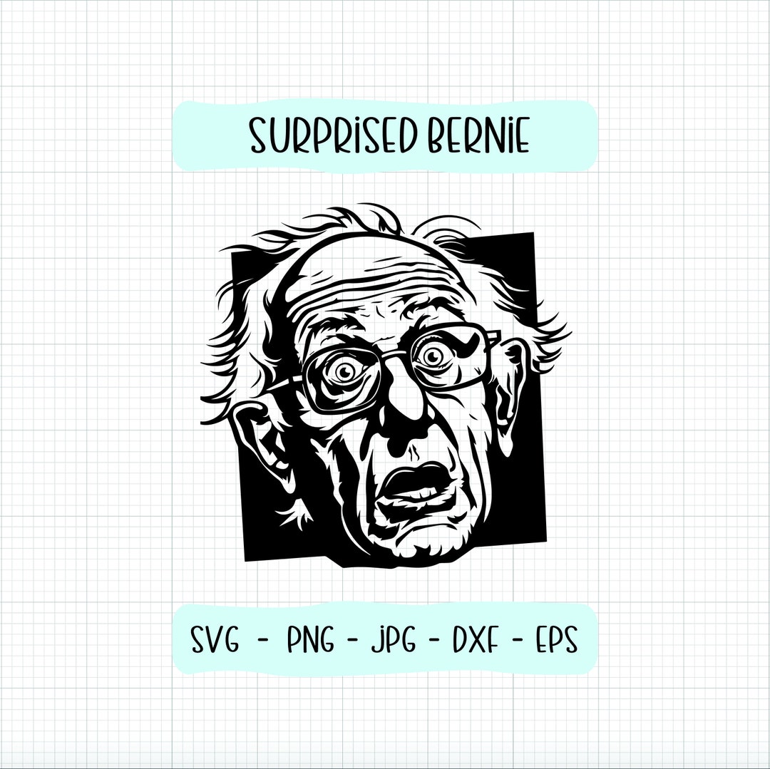 Funny Bernie Sanders SVG! Bernie Sanders Png, Bernie Sanders Meme, Feel ...
