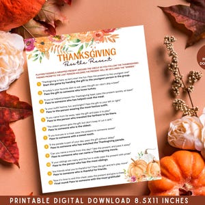 Pass the Pumpkin Game Printable, Prize Left Right Game, Easy ...