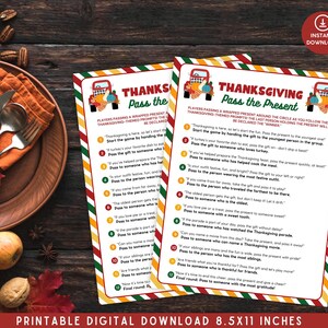 Pass the Pumpkin Game Printable, Prize Left Right Game, Easy ...