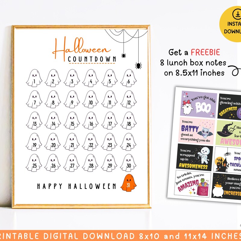 Halloween Countdown - Etsy