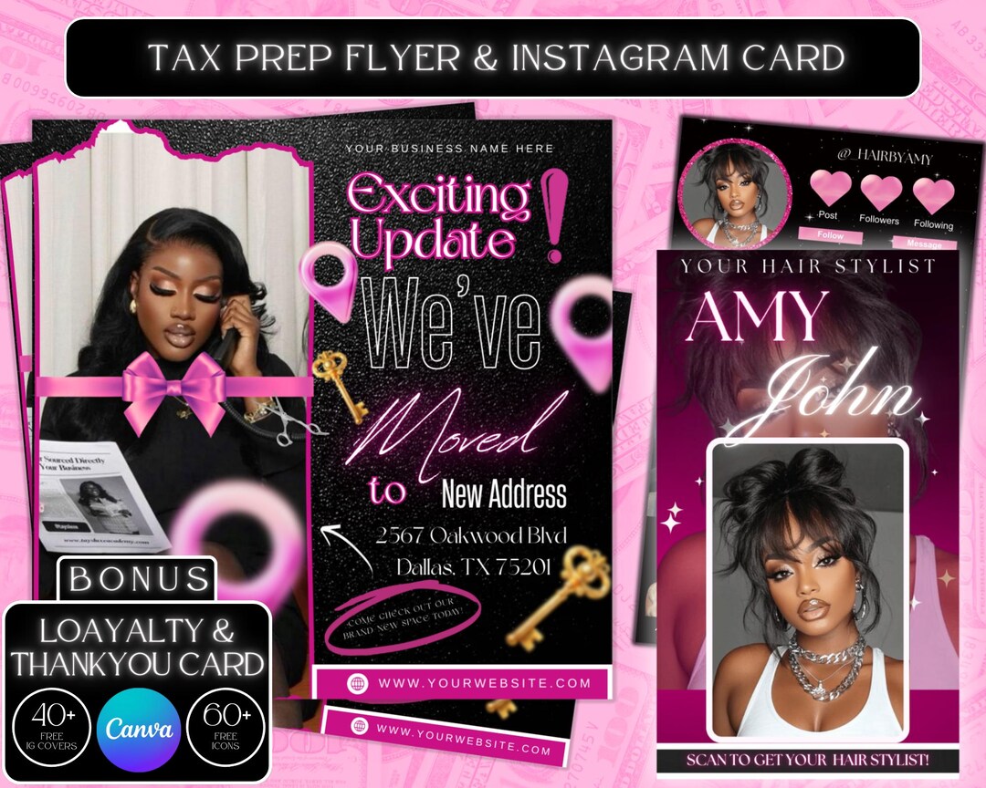 We Have Moved Flyer, New Address Business Flyer, Store Location Flyer ...
