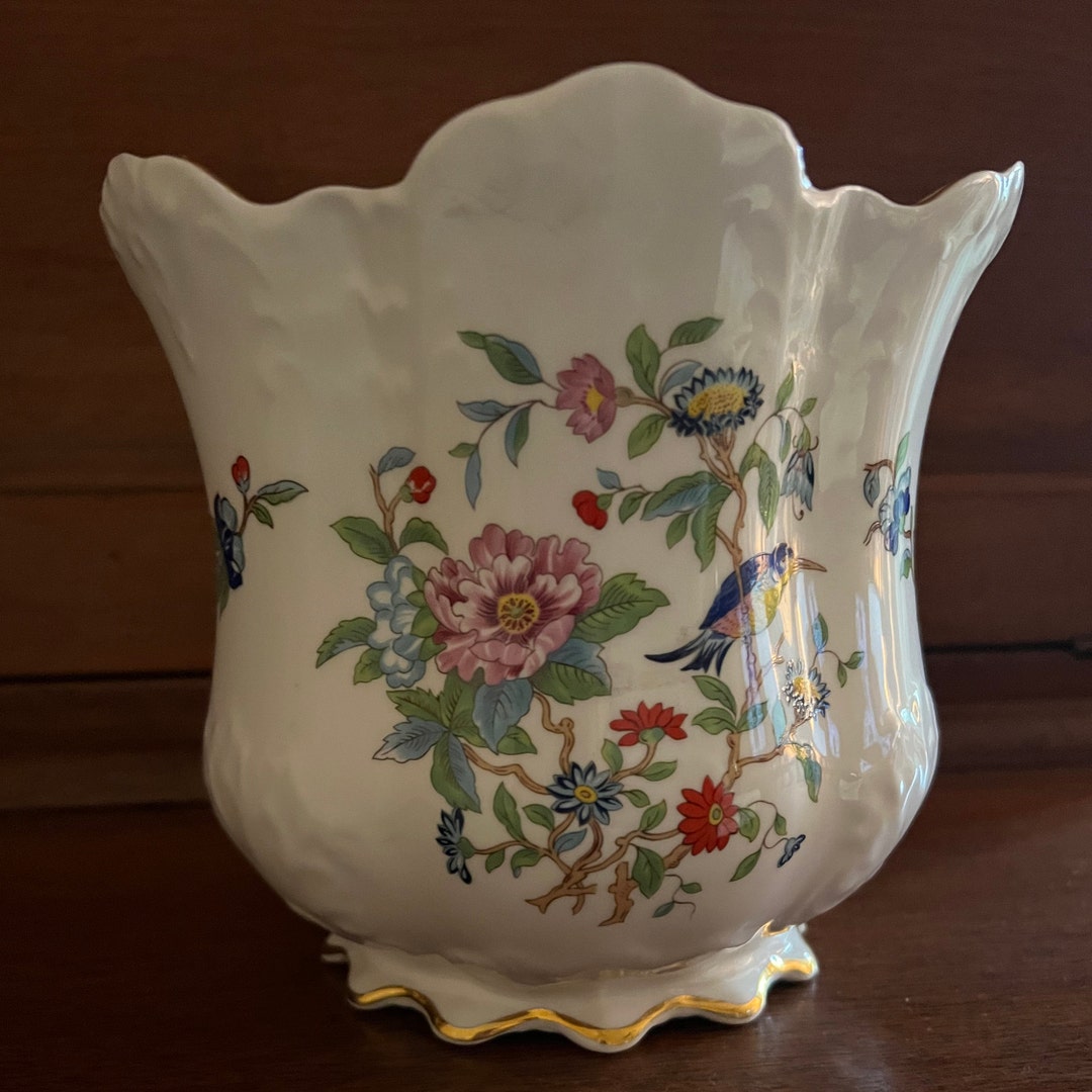 Aynsley England Pembroke Cachepot - Etsy