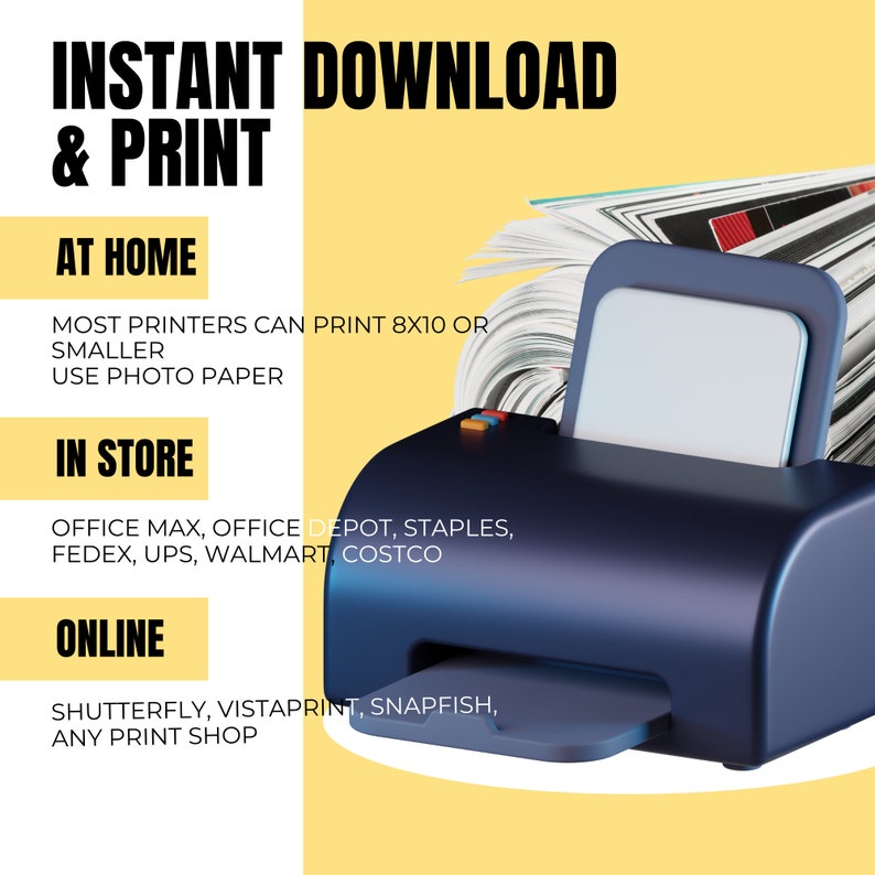 YOLO Wall Decor Definition Home Decor Witty Black and White Print - Etsy