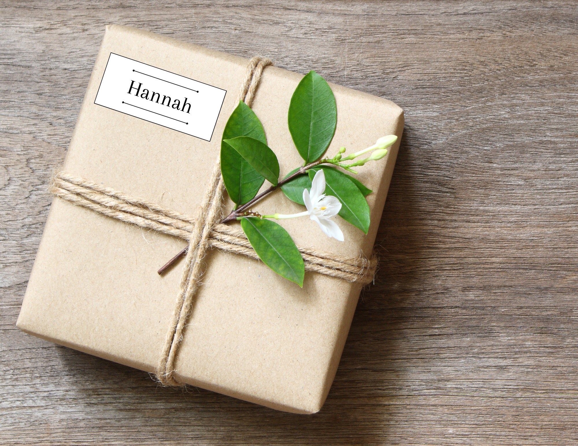 60 Minimalistic Name Tags, Labels Editable in Canva Labels for Pantry ...