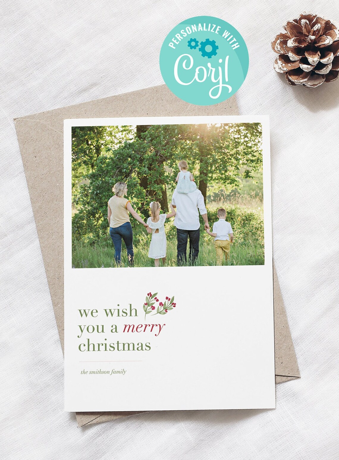 Printable Christmas Card, Holiday Card, New Year Card | Digital ...