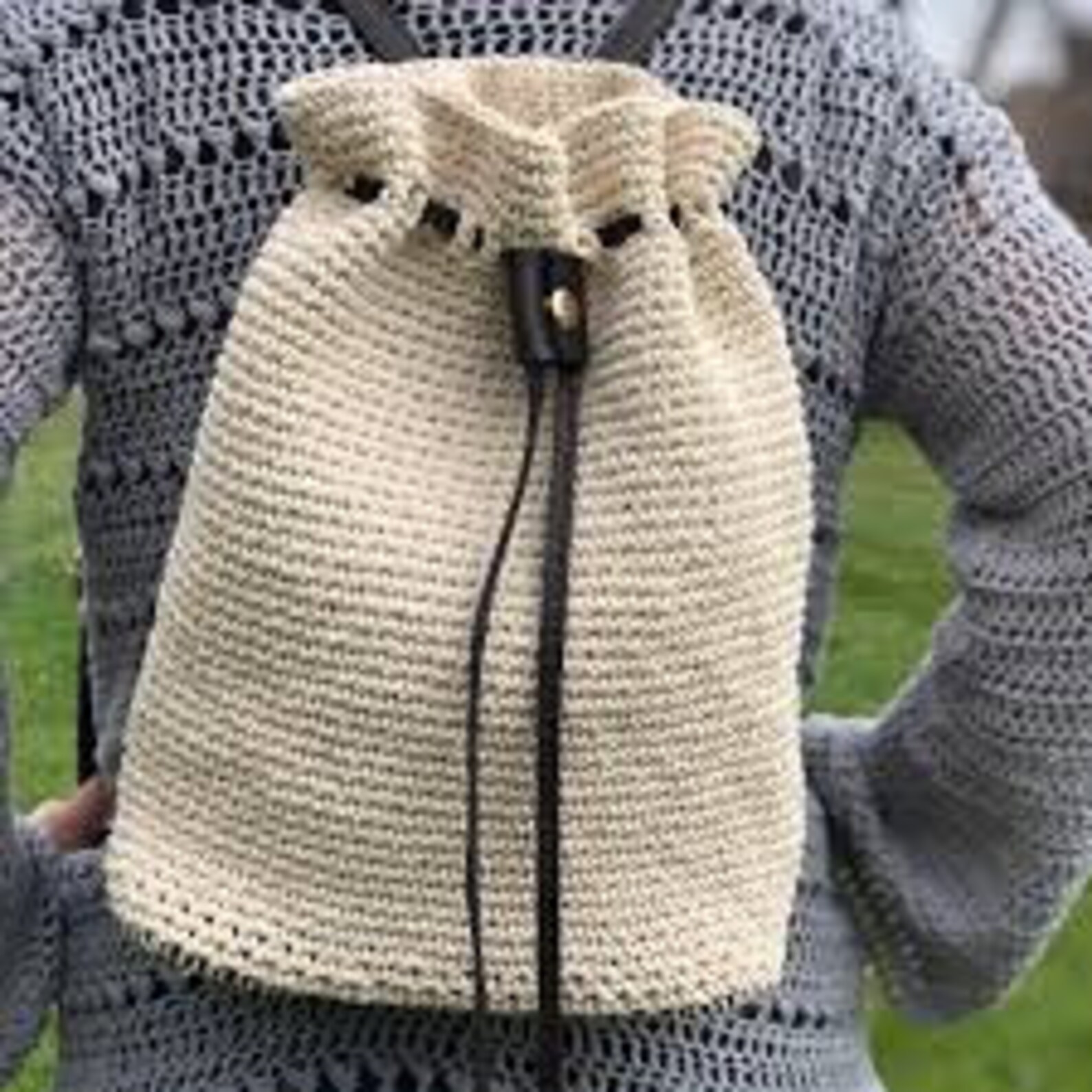 Crochet Drawstring Backpack Digital Design - Etsy