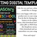 First Day of School Sign | 5th Grade | Editable Sign | Back to School ...