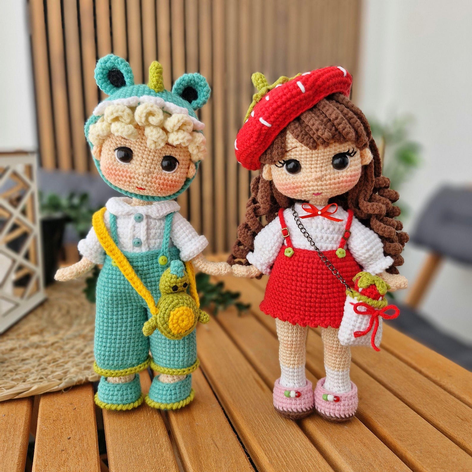Amigurumi Crochet Doll Pattern: Bulut and Beril Dolls (PDF in English ...