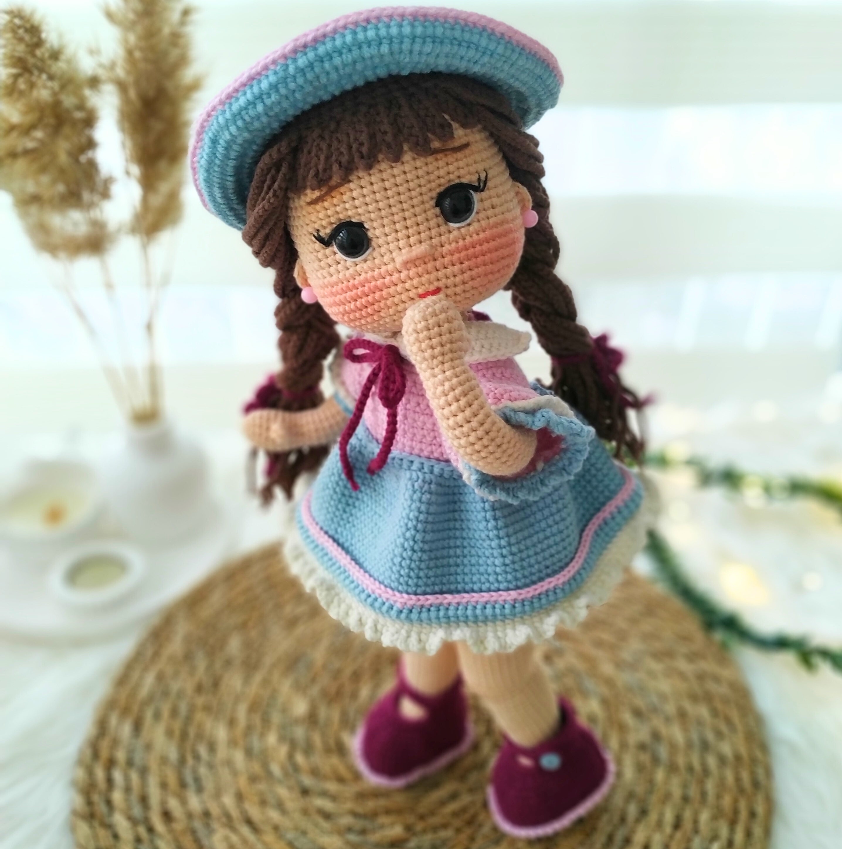 Amigurumi Crochet Doll Pattern, Mila Doll Pattern, Crochet Pattern, Amigurumi Doll Pattern, Cute ...