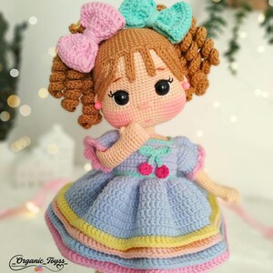Crochet Doll Pattern: Amigurumi Doll ırmak (PDF in Englis,spanish ...