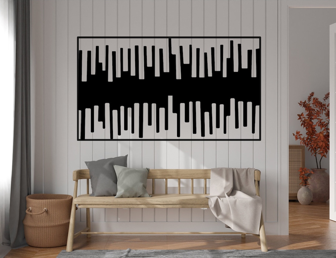 Modern, Minimalistic Metal Wall Art, Decorating, Home Decor, Interior ...