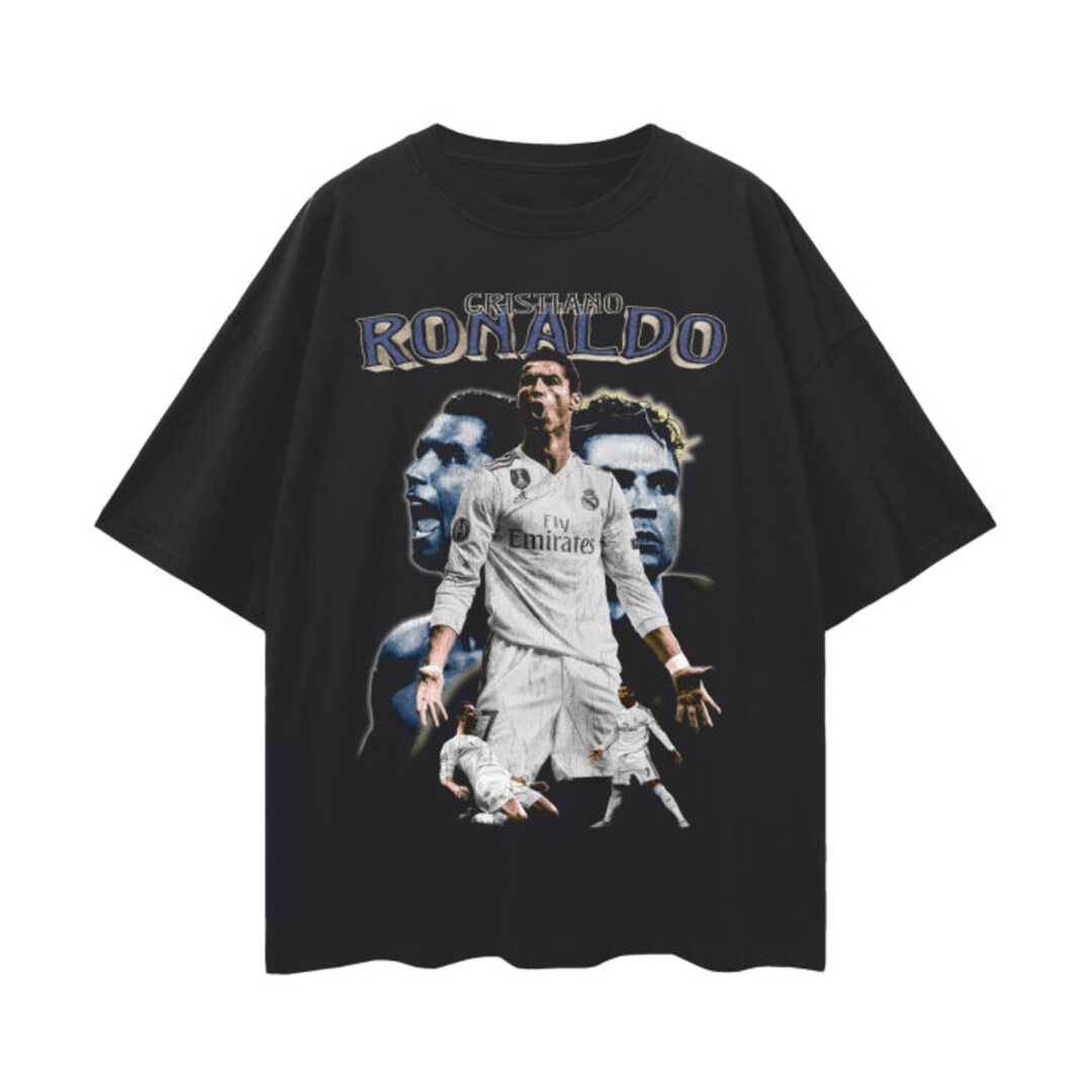 Cristiano Ronaldo Vintage Tee, Cristiano Ronaldo T-shirt, Real Madrid T ...