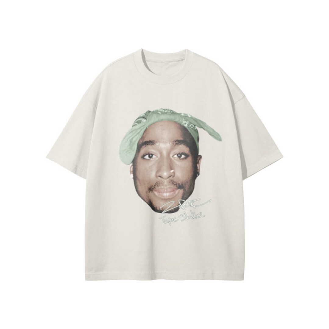 Tupac Big Head T-shirt, 2pac Vintage Tee, Hiphop Bootleg Tee, Tupac ...