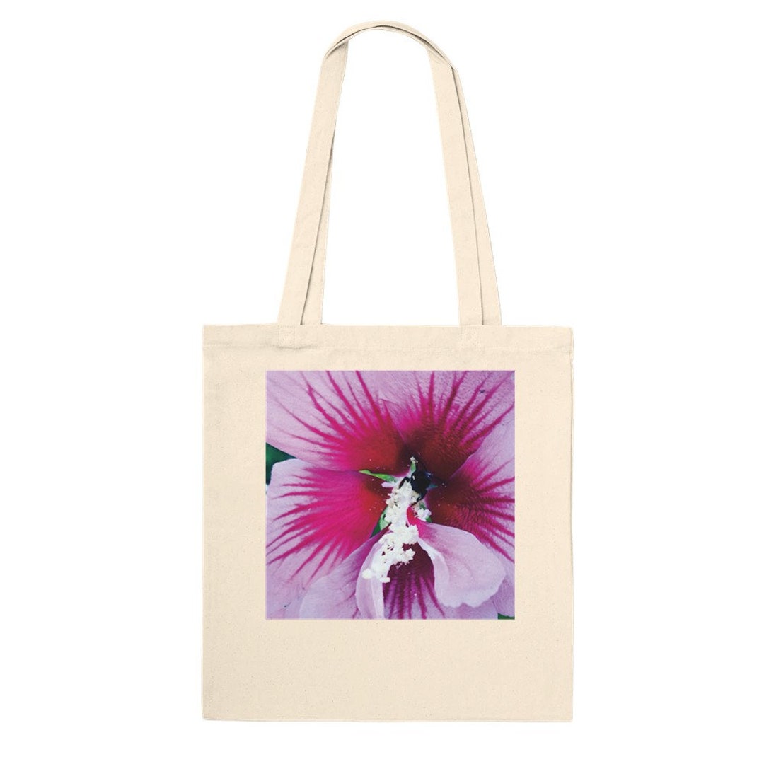 Rose of Sharon and Bumblebee - Etsy