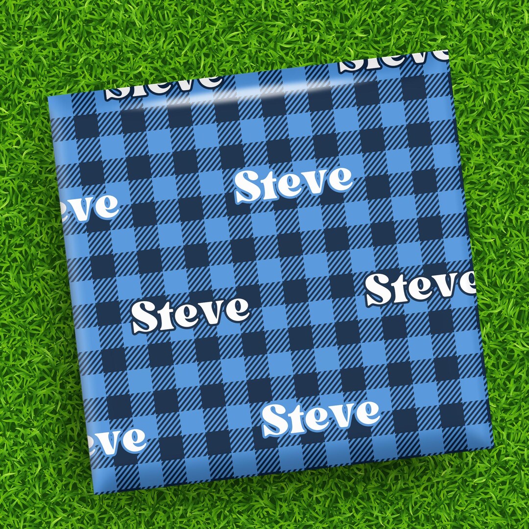 Personalized Football Team Colors Gift Wrap, Custom Name Wrapping Paper ...