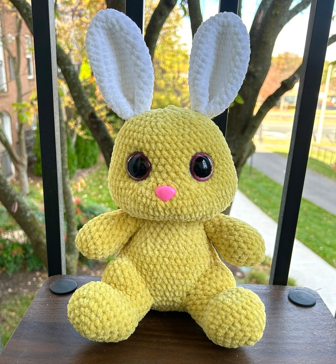 Handmade Crochet Bunny Plushie Crochet Amigurumi Made to - Etsy