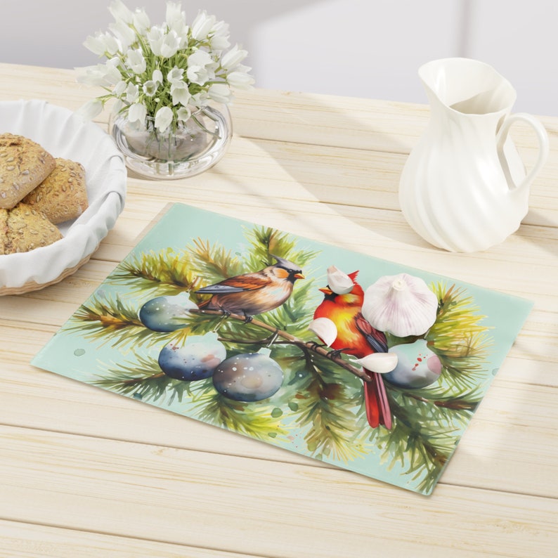 Glass Cutting Board-glass Chopping Board-kitchen Decor-personalized ...