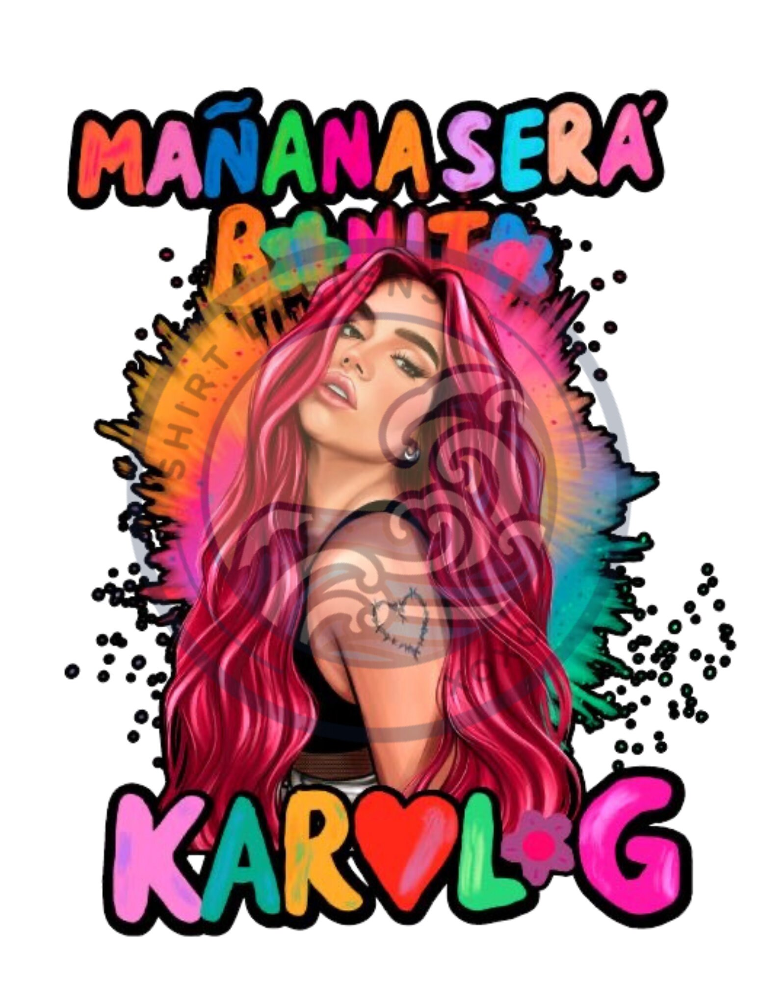 Manana Sera Bonito Karol G - Sublimation Design - Digital Design - PNG ...