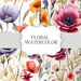 Floral Watercolor Seamless Pattern Digital Paper - Etsy