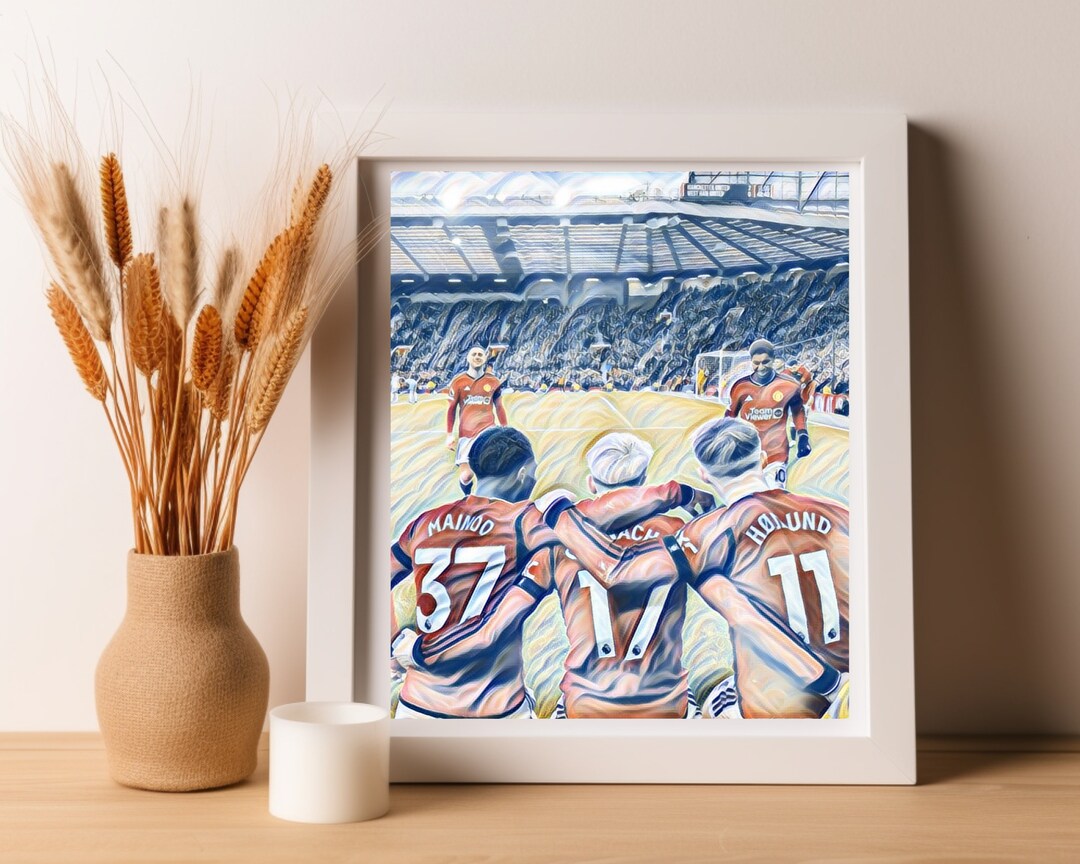 Kobbie Mainoo, Alejandro Garnacho and Rasmus Hojlund, Manchester Utd ...