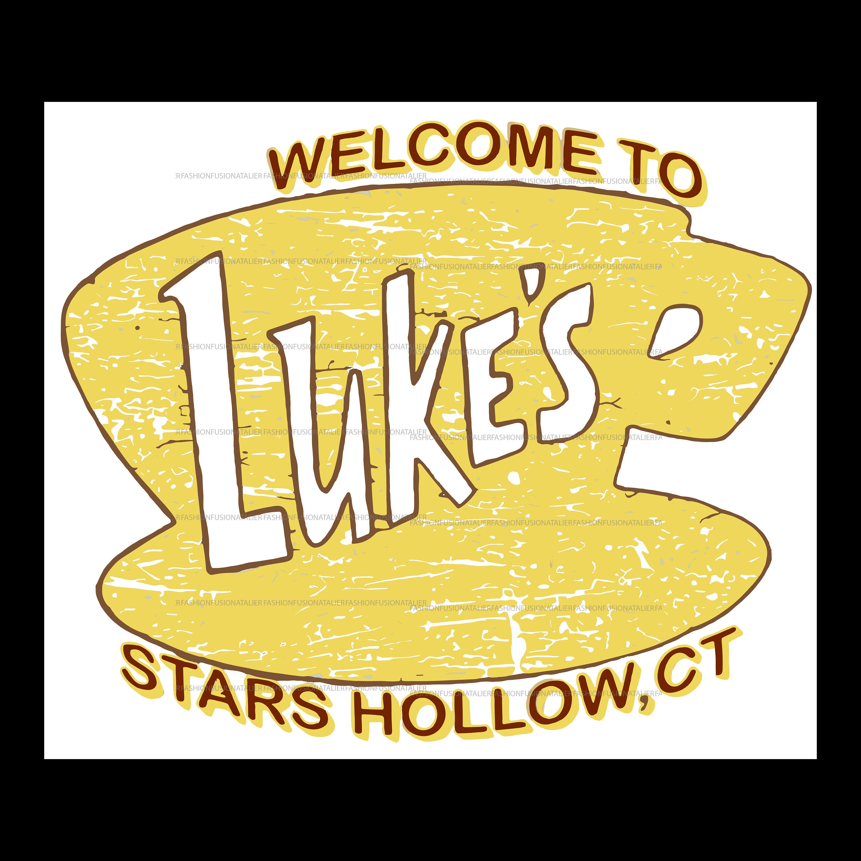 Welcome to Luke's Stars Hollow Ct Png, Luke's Diner Stars Hollow Png ...
