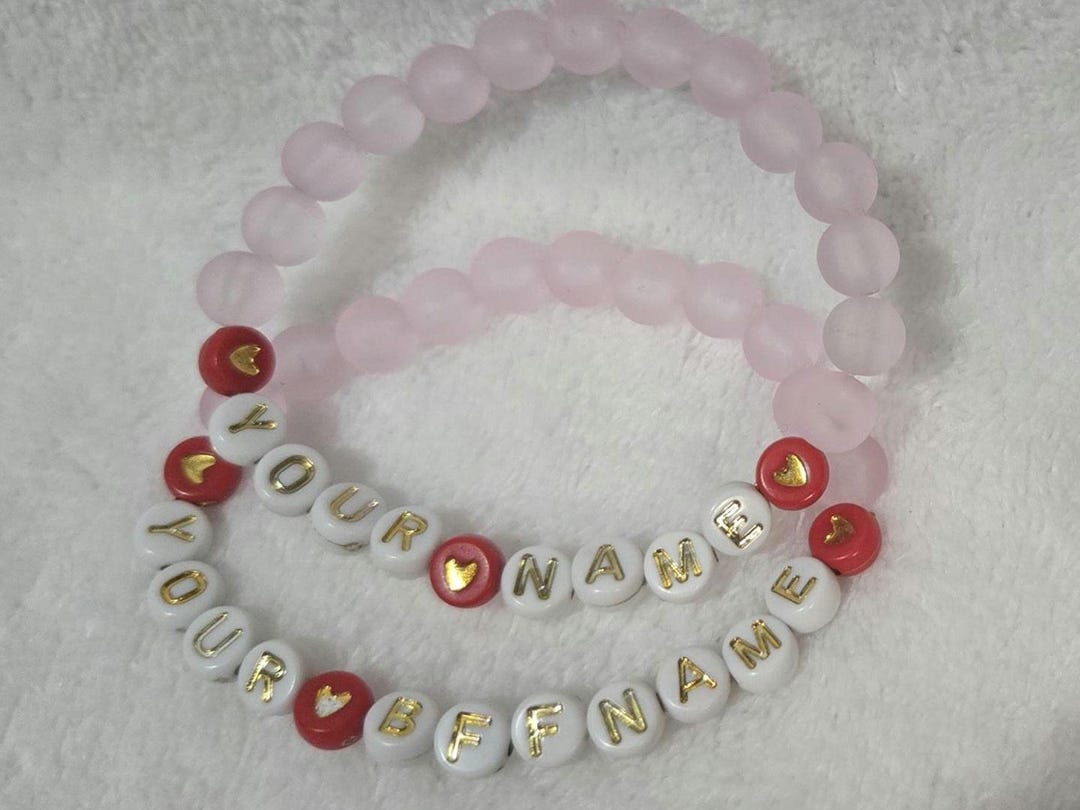 Customizable Matching Bracelets - Etsy