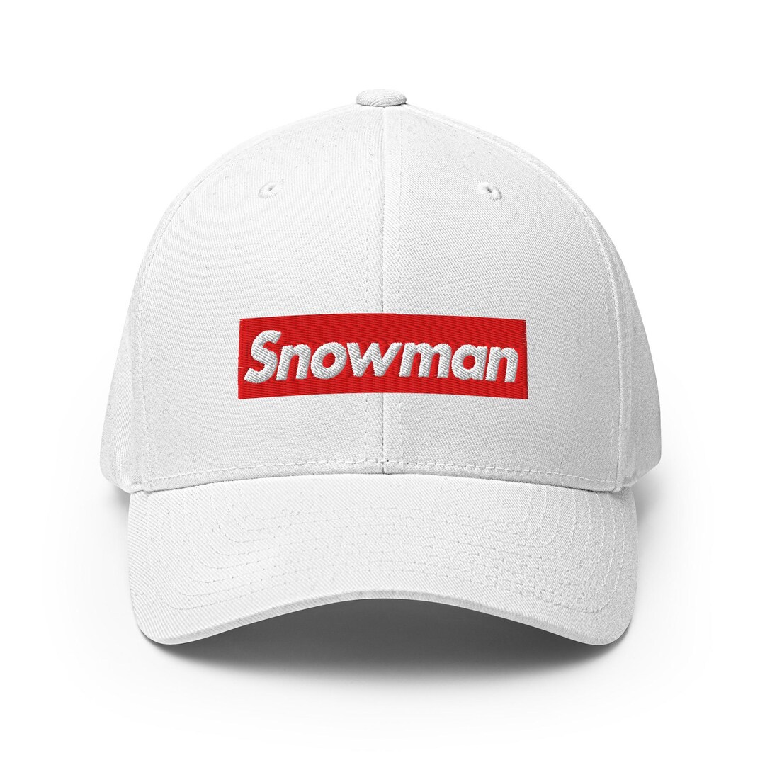 Snowman - Fun Golf Hats - White - Flexfit - Golf Hat for Men - Etsy