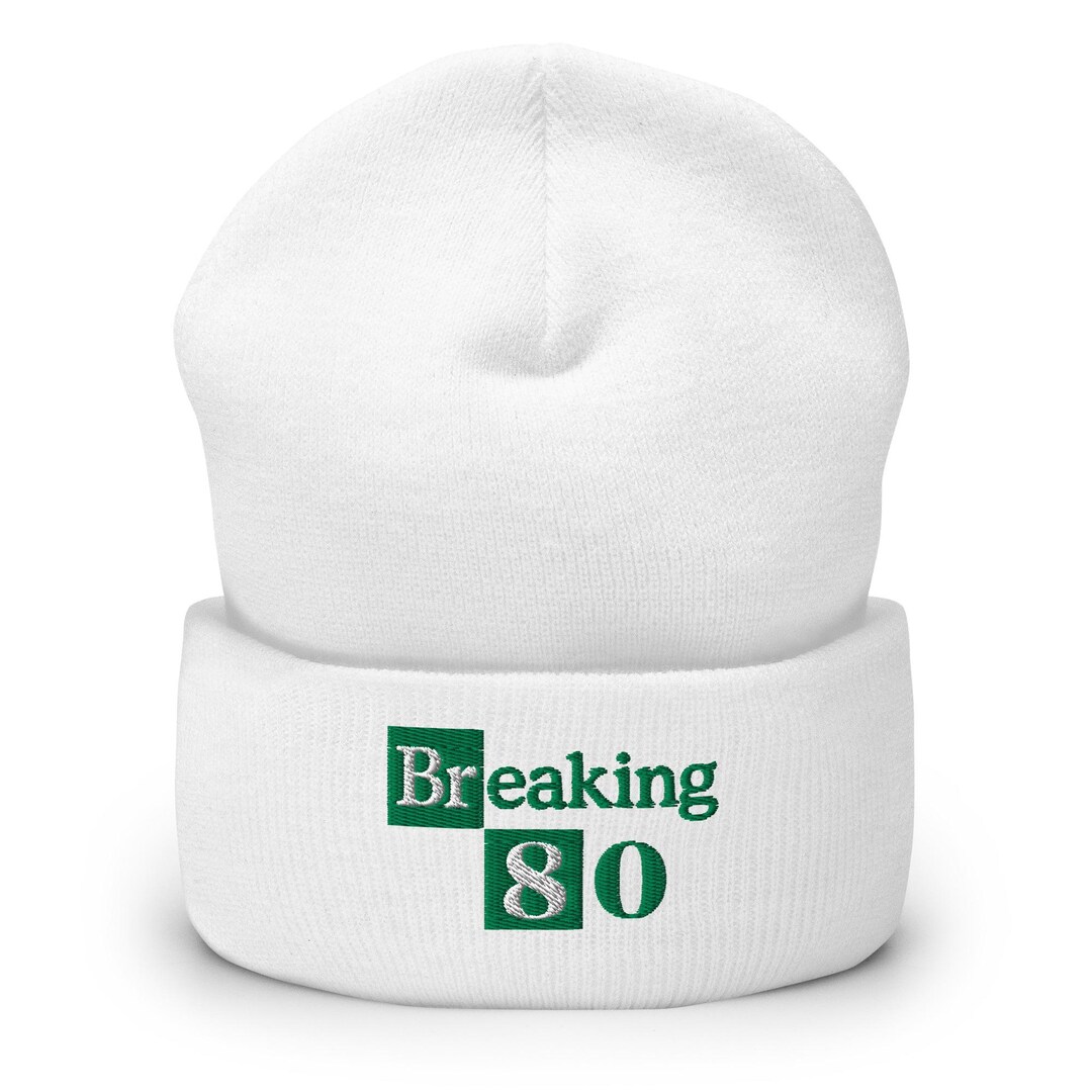 Breaking 80 - Fun Golf Beanie - Golf Beanies for Men & Women - Etsy
