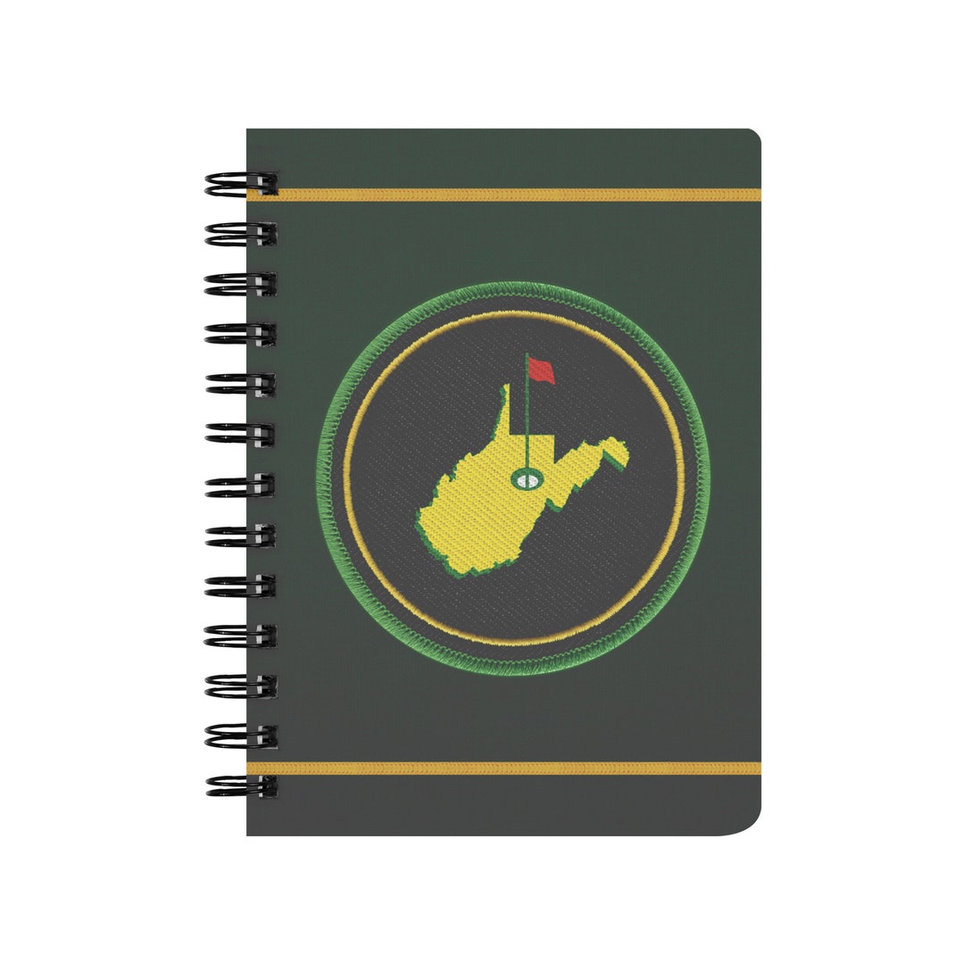 Golf MVP 5x7 Notebook West Virginia - Etsy