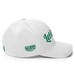 Let It Fly - Green - Fun Golf Hat - White - Flexfit - Golf Hat for Men ...