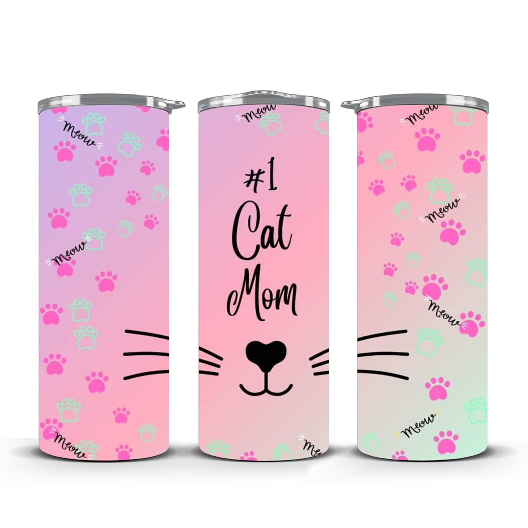 Number 1 Cat Mom - Etsy