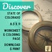 Colorado 50 States Worksheet and Coloring Page | Homeschool and ...