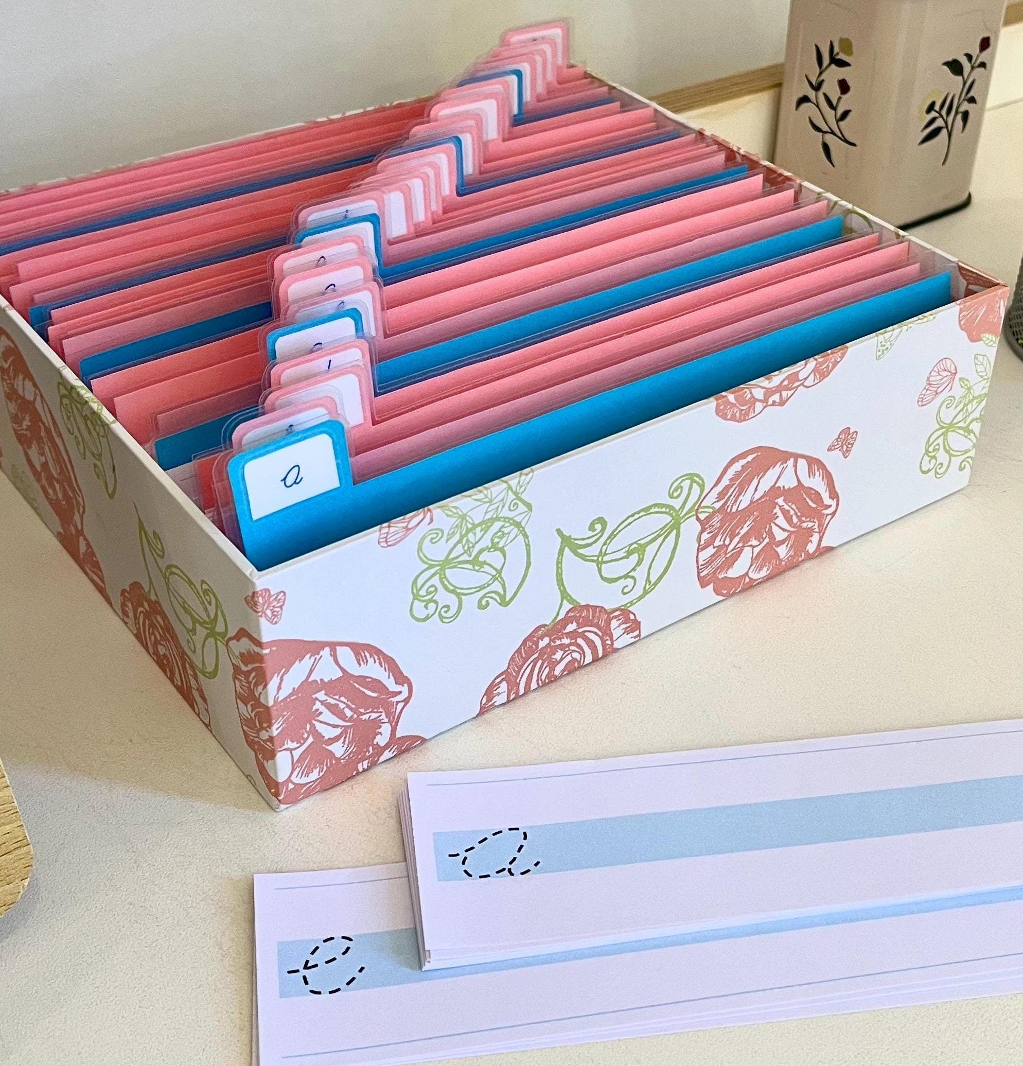Montessori Cursive Tracing - Etsy