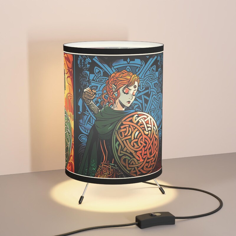 Celtic Table Lamp - Etsy