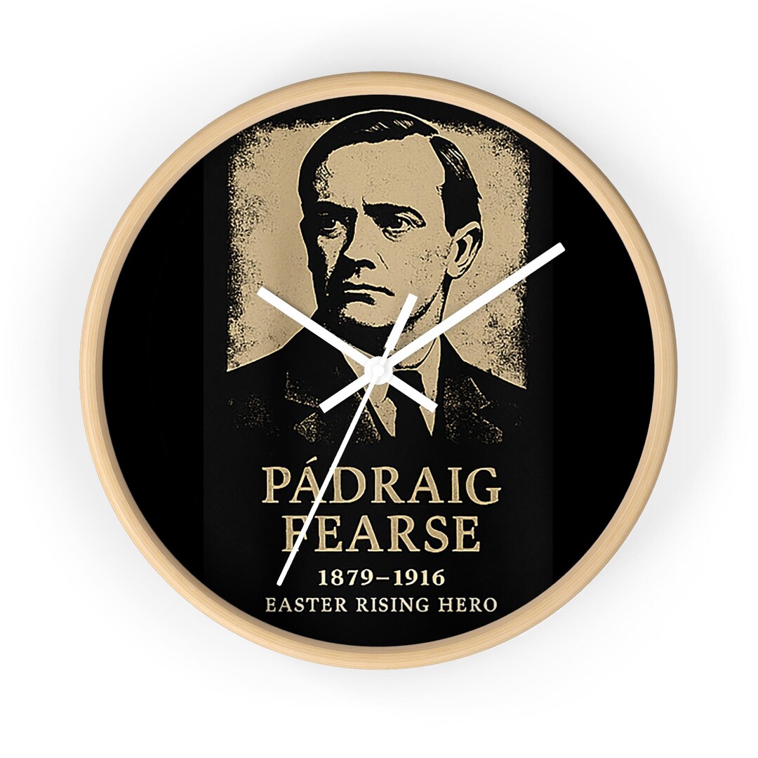 Heroic Irish Wall Clock, Vintage Design for Home Decor, Unique Gift for ...