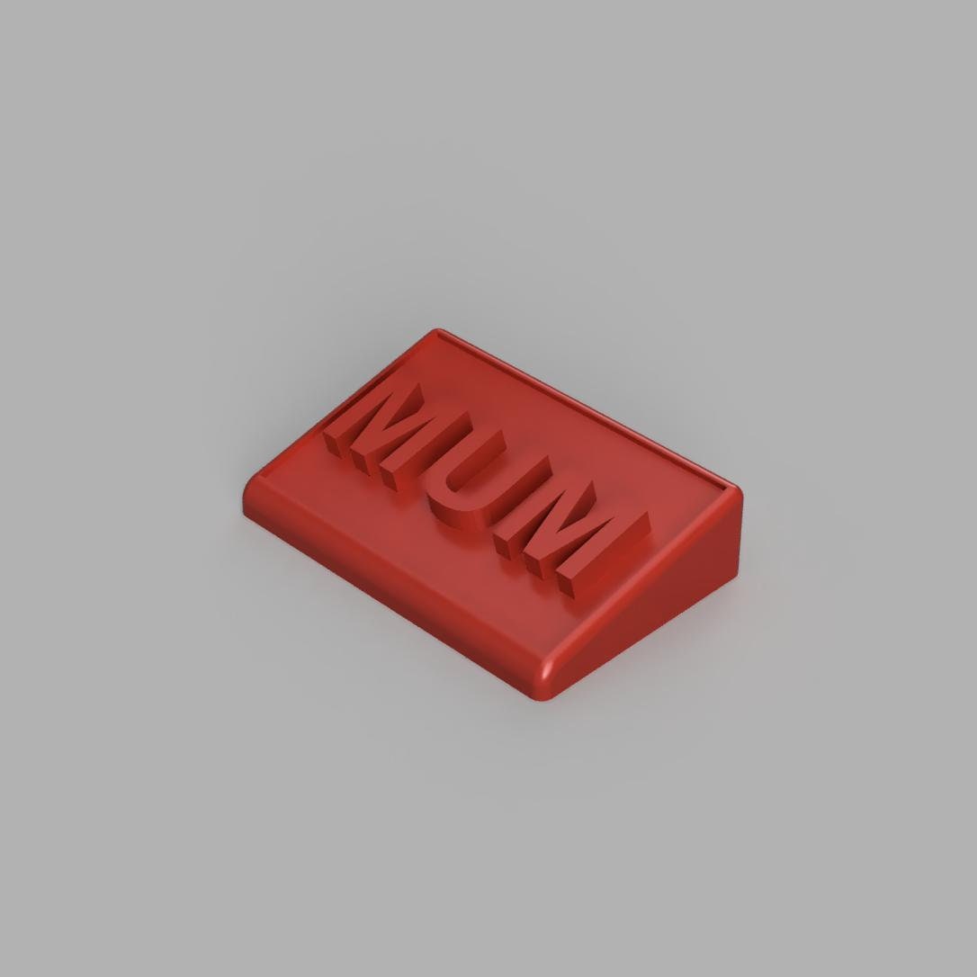 3D Name Plate - Custom Text - 3D Printed - PLA - Etsy