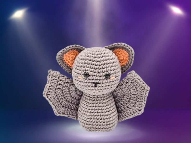 Amigurumi Halloween Bat Crochet Pattern Easy DIY Tutorial - Etsy