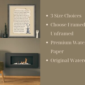 Watercolor Art Print Original Design and Watercolor Painting Velveteen ...