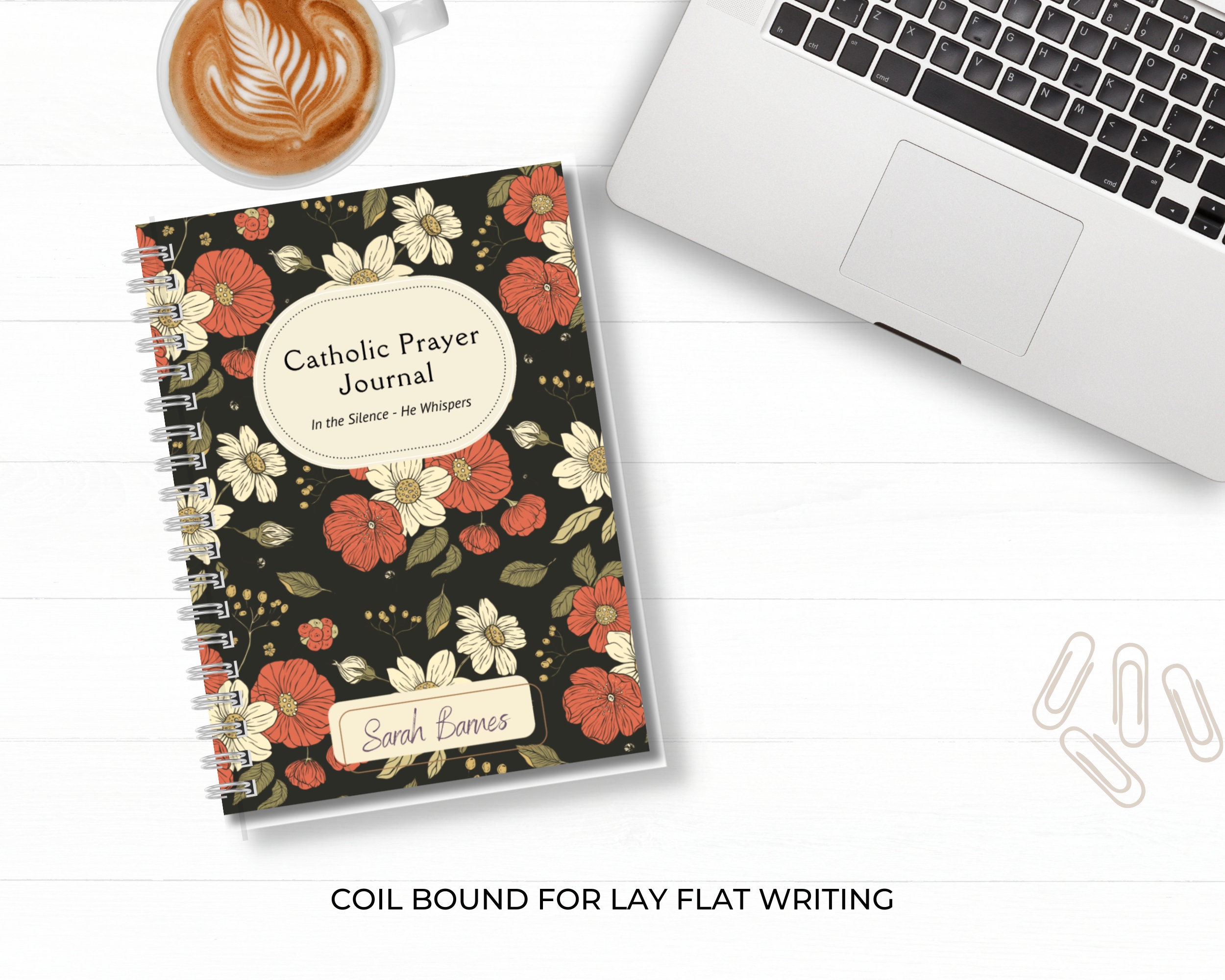 Catholic Prayer Journal 250 Pages Daily Journaling for Women Devotional ...