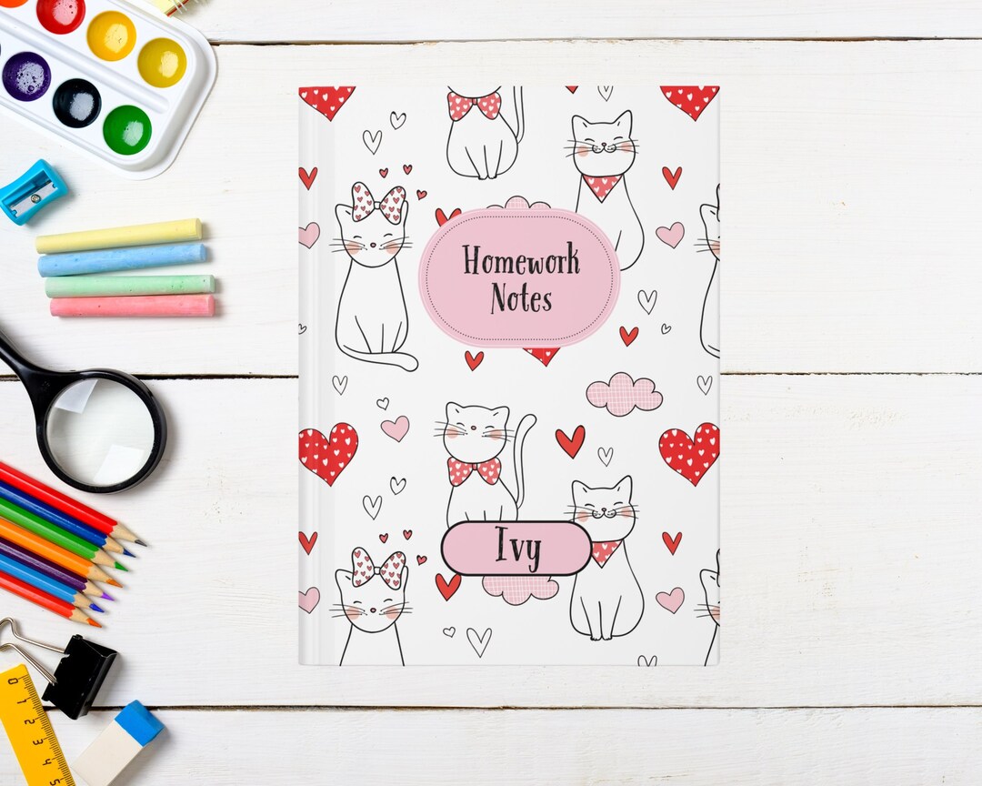 Personalized Journal Notebook for Kids Hardcover Add Name and Customize ...