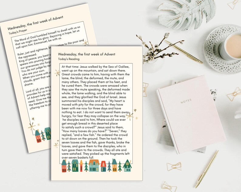 Printable Advent Prayer and Reflection Journal | Catholic Advent ...
