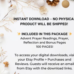 Printable Advent Prayer and Reflection Journal | Christian Advent ...