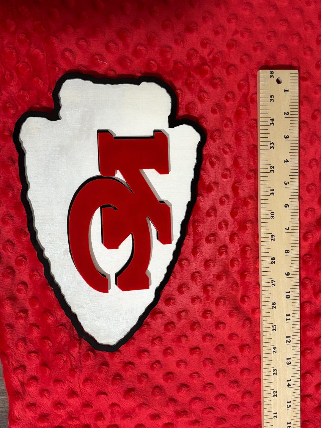 Kansas City Chiefs Wooden and Acrylic Sign - Etsy
