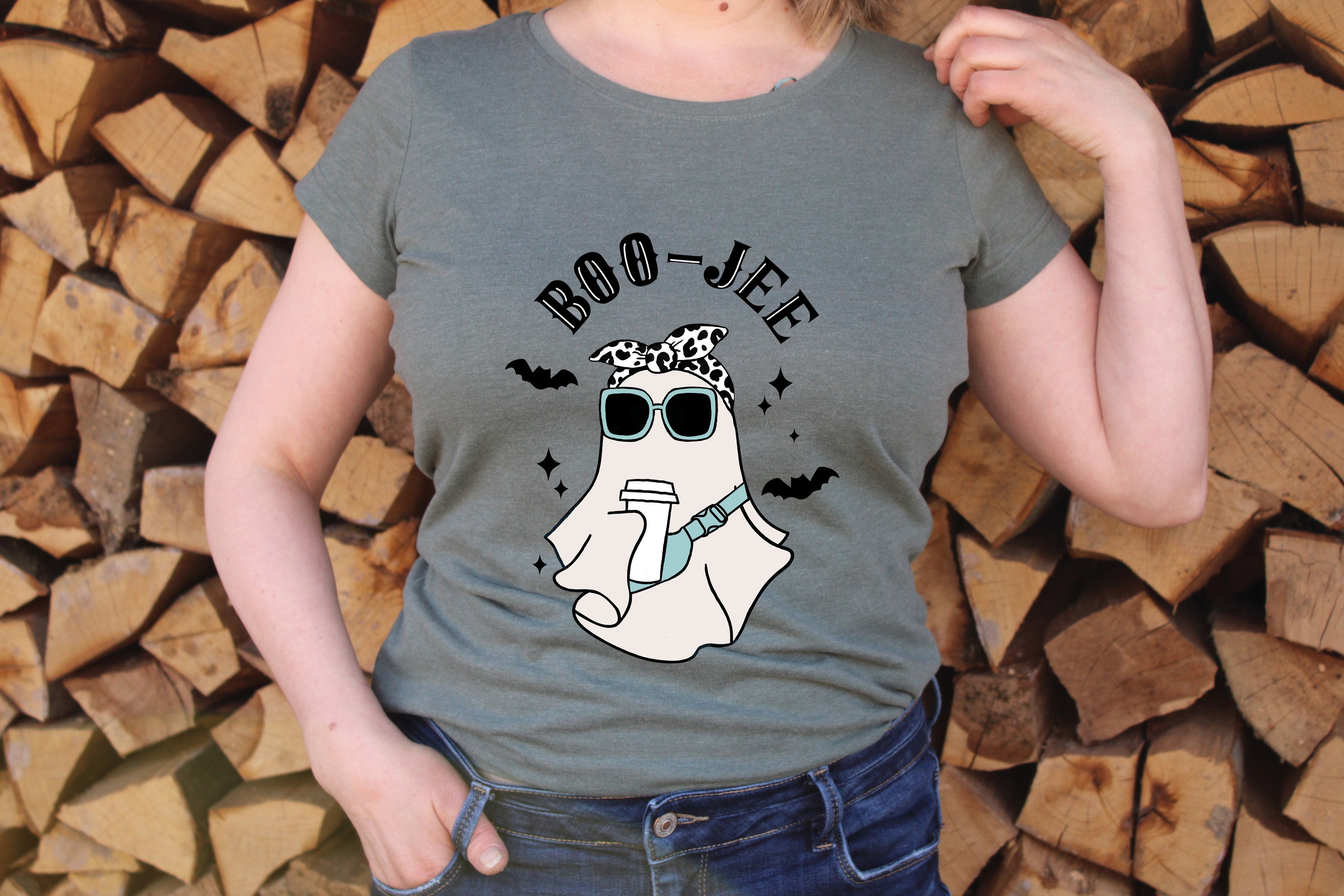 4 Boojee Ghosts PNG Starbucks Lover Designer Sunglasses Leopard Print ...