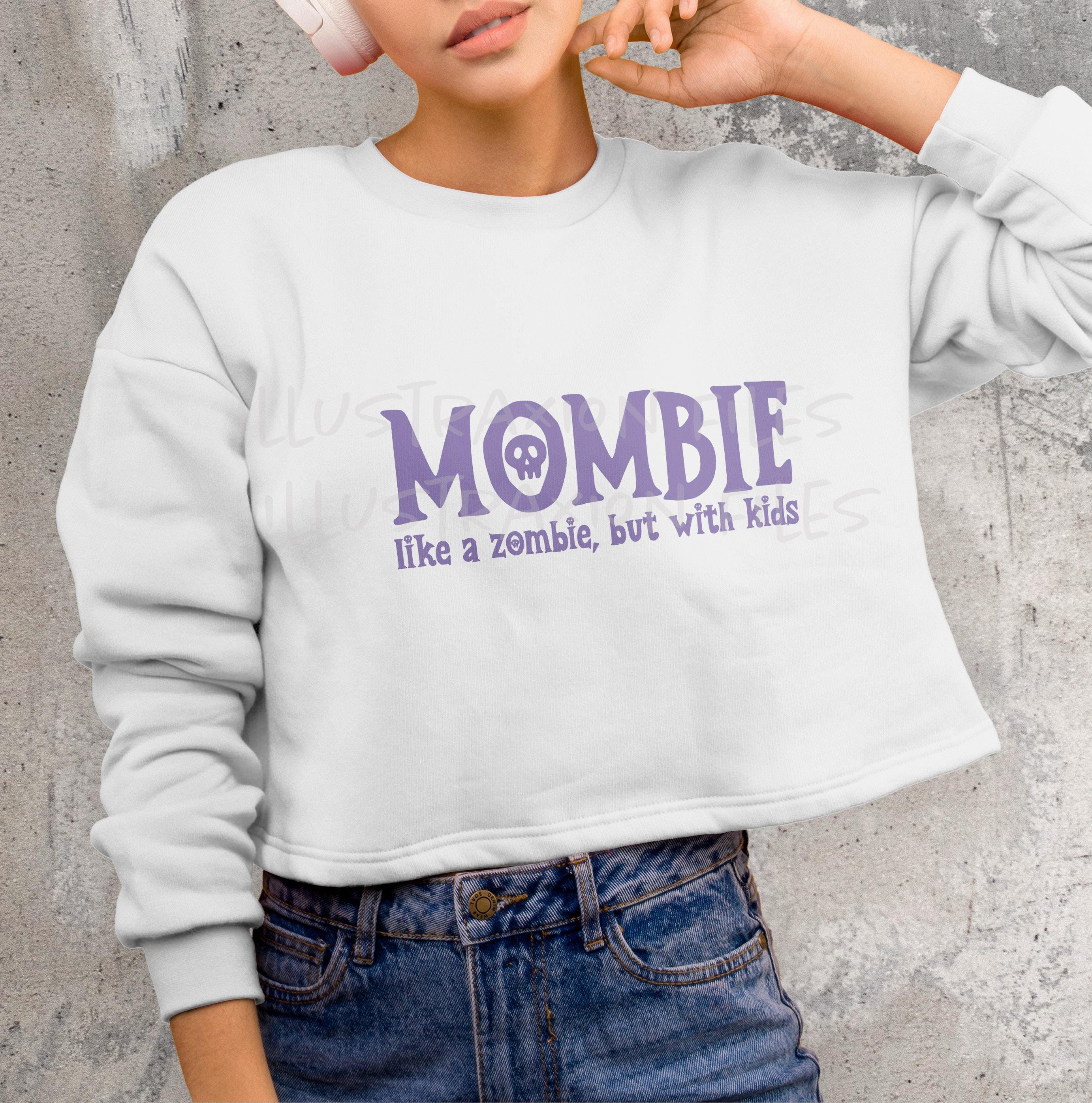 Mombie Like a Zombie but With Kids PNG | Funny Mom Halloween | Monster ...