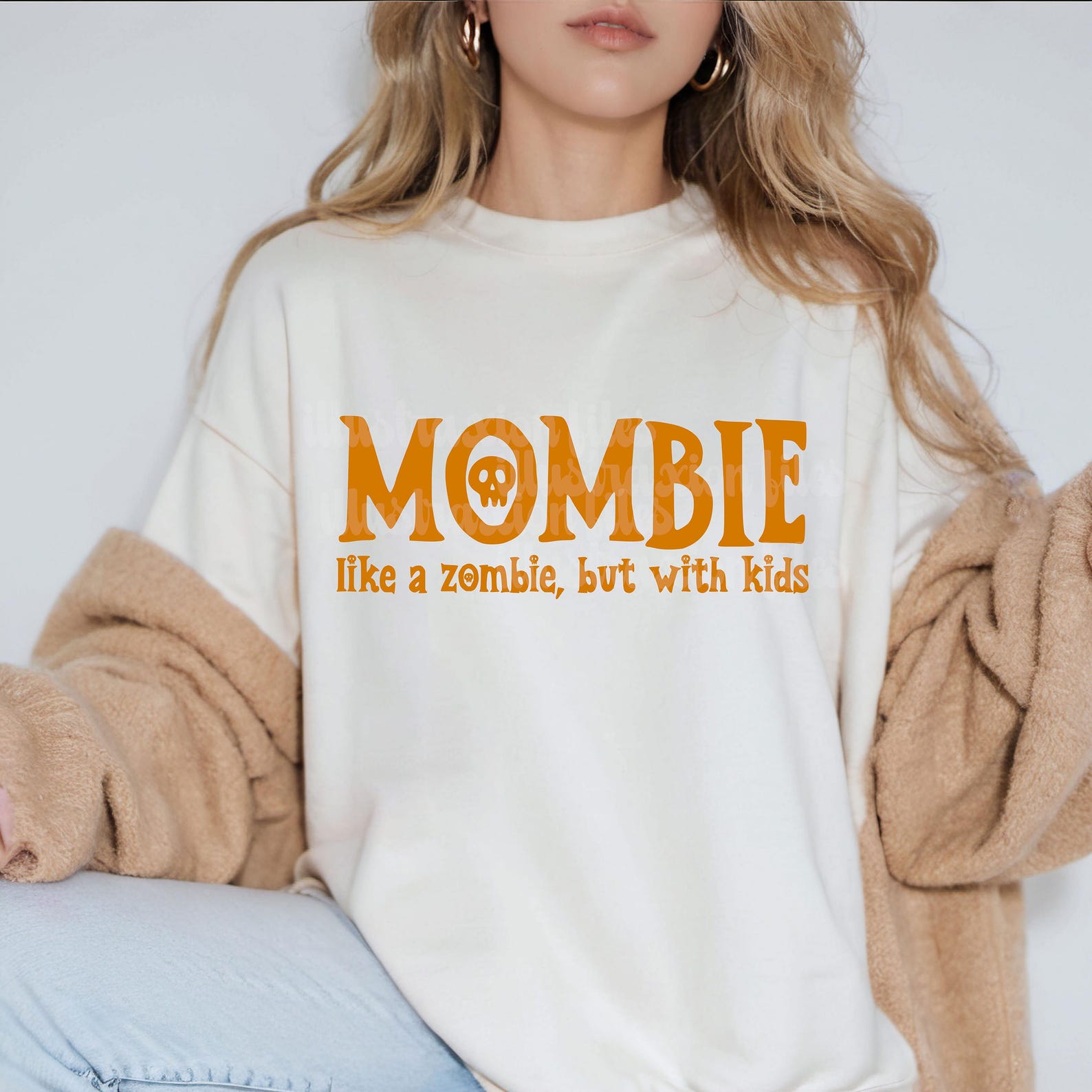 Mombie Like a Zombie but With Kids PNG | Funny Mom Halloween | Monster ...